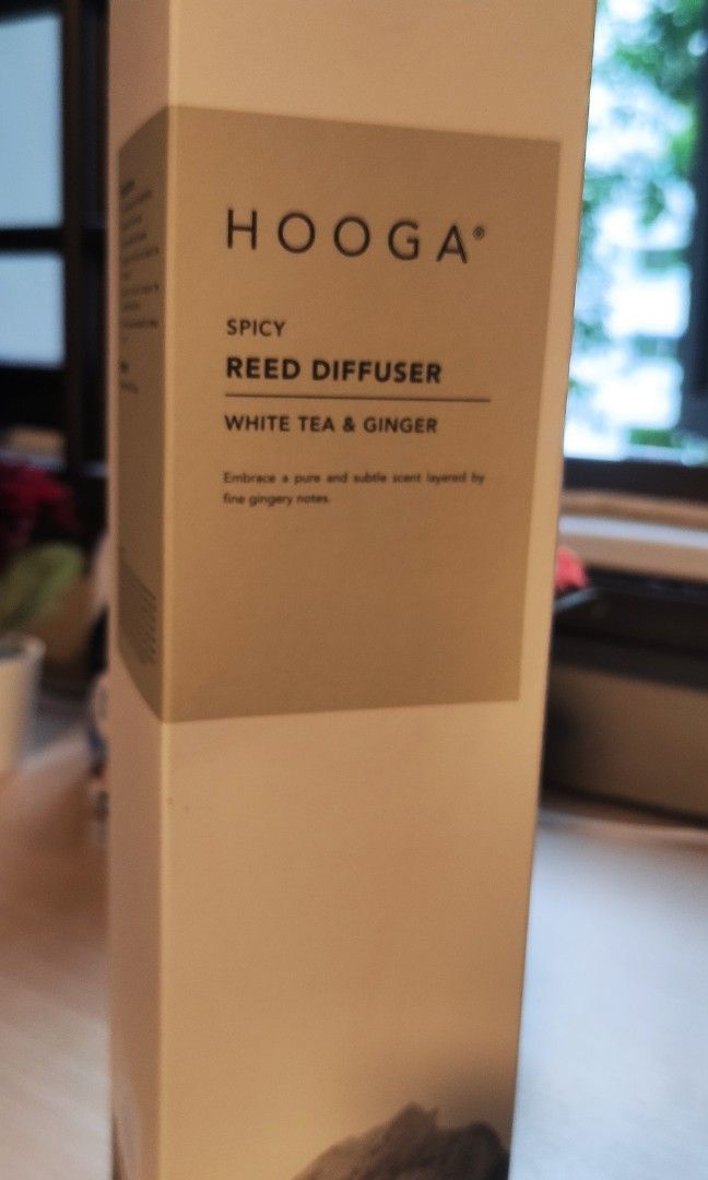 Brand NEW Hooga 200ml Reed Diffuser, Furniture & Home Living, Home ...