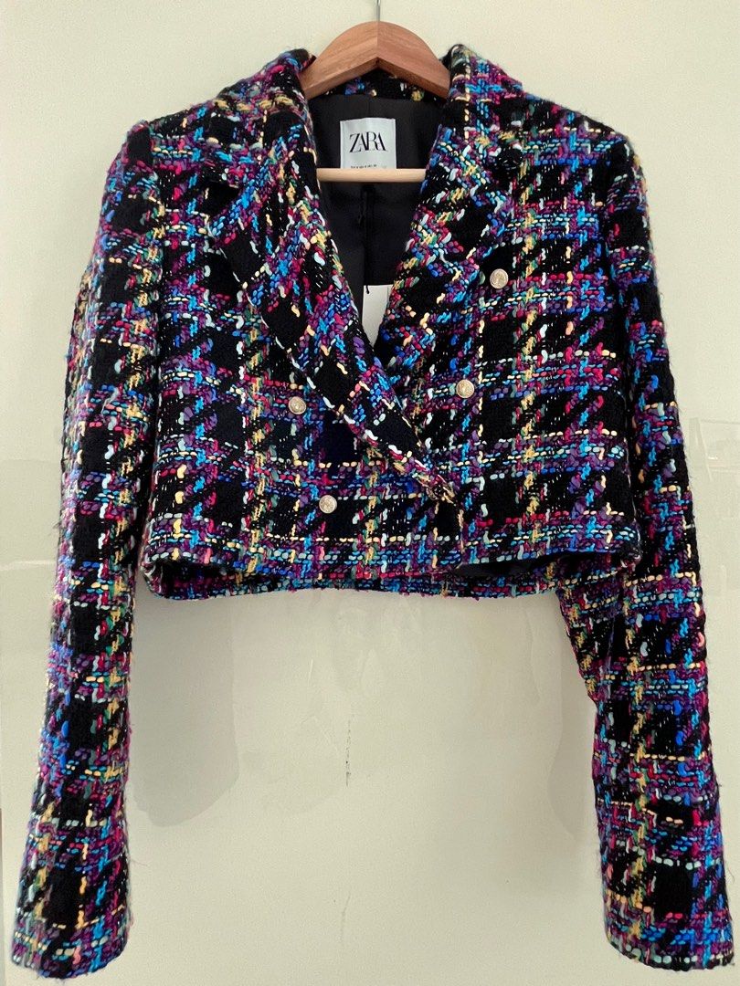(Brand new) Zara tweed jacket, Women's Fashion, Coats, Jackets and ...