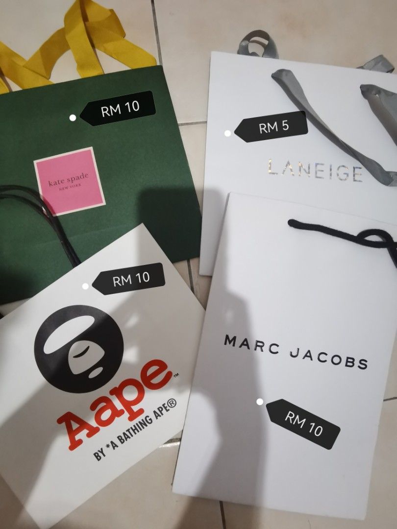 Branded Paper Bag, Luxury, Bags & Wallets on Carousell