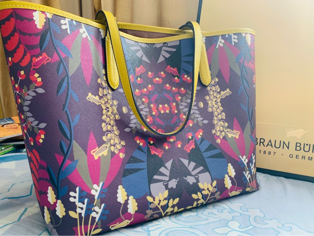 Braun buffel full leather tote bag, Women's Fashion, Bags & Wallets ...