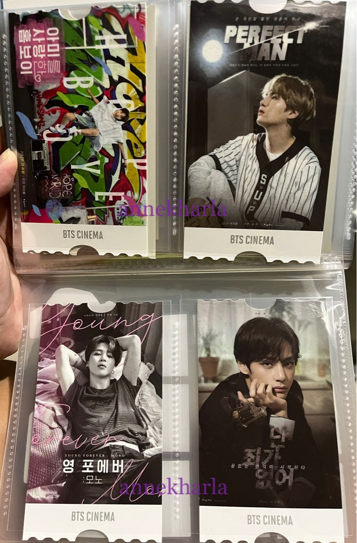 BTS COMPLETE OT7 6TH ARMY KIT CINEMA PHOTO TICKET, Hobbies & Toys ...