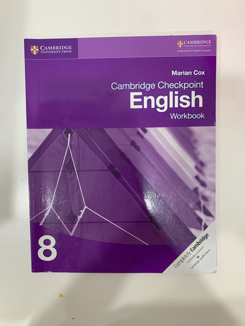 Cambridge Checkpoint English Workbook 8, Hobbies & Toys, Books ...