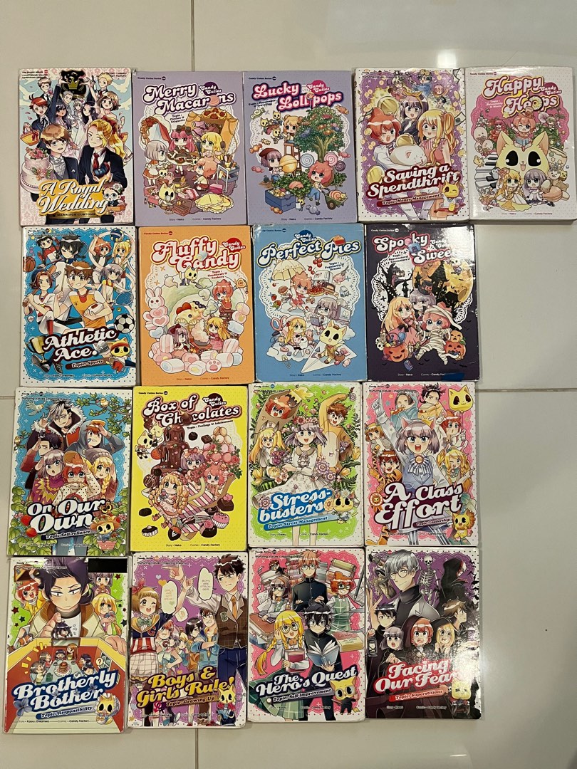 candy gem, Hobbies & Toys, Books & Magazines, Comics & Manga on Carousell