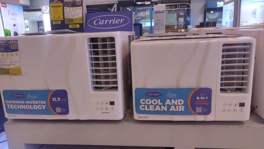 CARRIER WINDOW TYPE AIRCON, TV & Home Appliances, Air Conditioning and ...