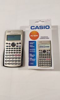Casio FC-100V Financial calculator, Computers & Tech, Office & Business ...