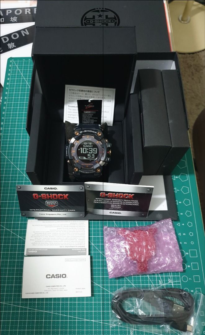 Casio G-Shock Rangeman GPR-B1000TF-1R: 35th Anniversary "MAGMA OCEAN ...