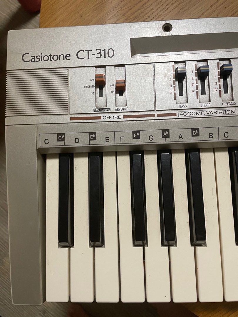 Casiotone CT-310 vintage, Hobbies & Toys, Music & Media, Musical ...