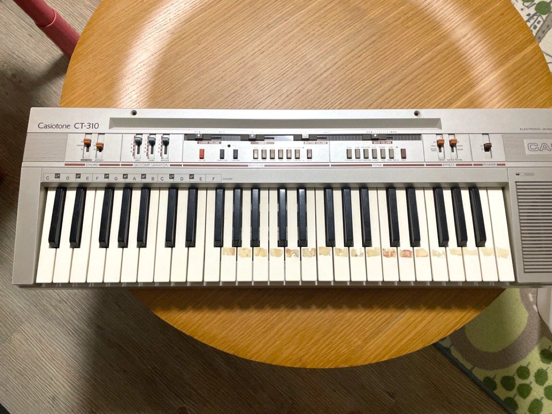 Casiotone CT-310 vintage, Hobbies & Toys, Music & Media, Musical ...