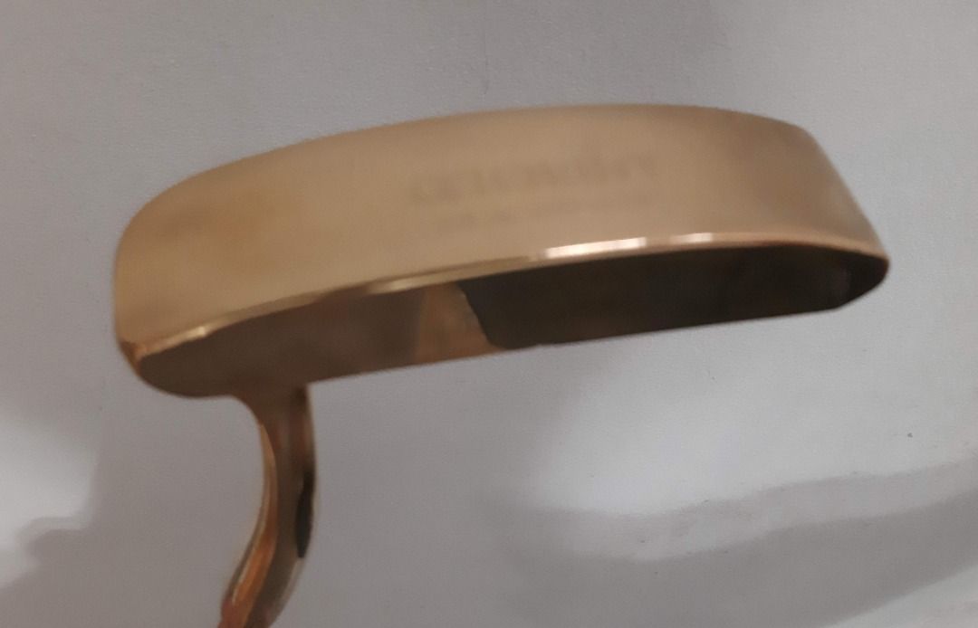 Celebrity 24K Gold Plated Putter with original grip, Sports Equipment ...