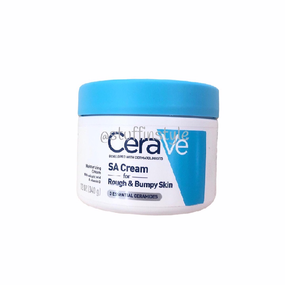 Cerave SA Cream for Rough and Bumpy Skin (12oz or 16oz), Beauty ...