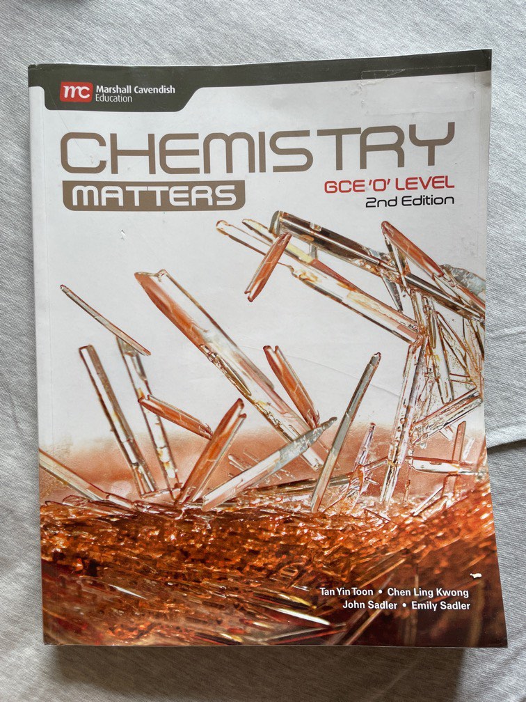 Chemistry Matters O Level Textbook, Hobbies & Toys, Books & Magazines ...