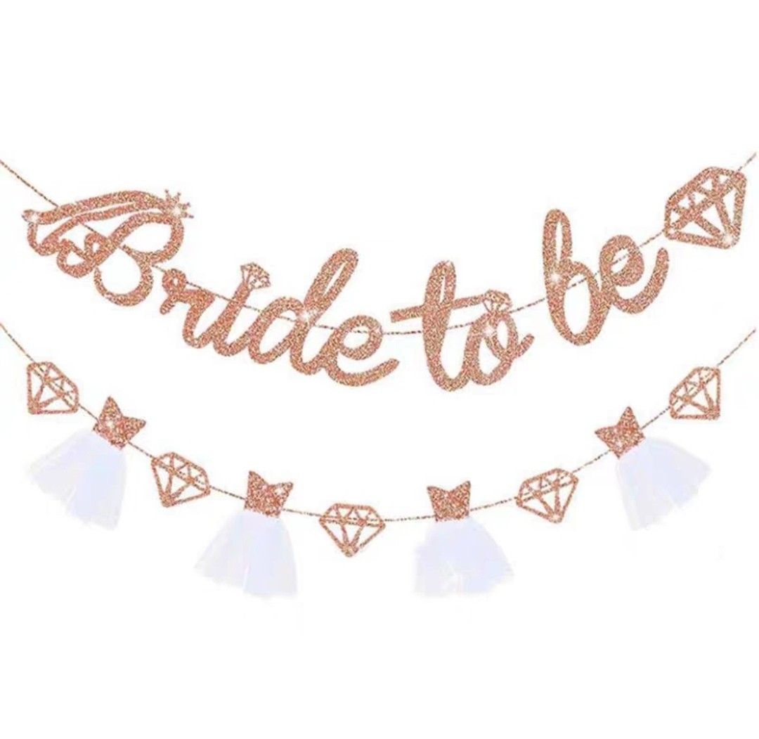 Classy Banner for Bride to be / Bachelorette/ Hens Party, Hobbies ...
