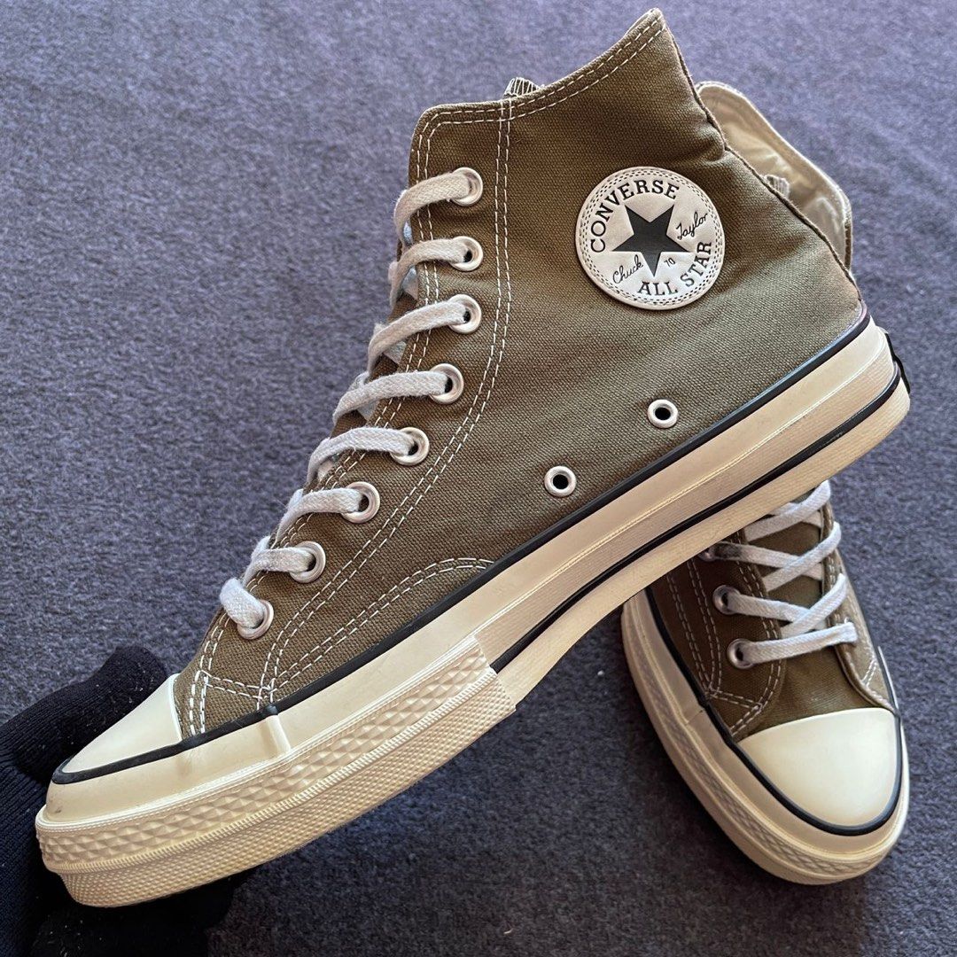 Converse ct70 army green *9.5uk, Men's Fashion, Footwear, Sneakers on ...