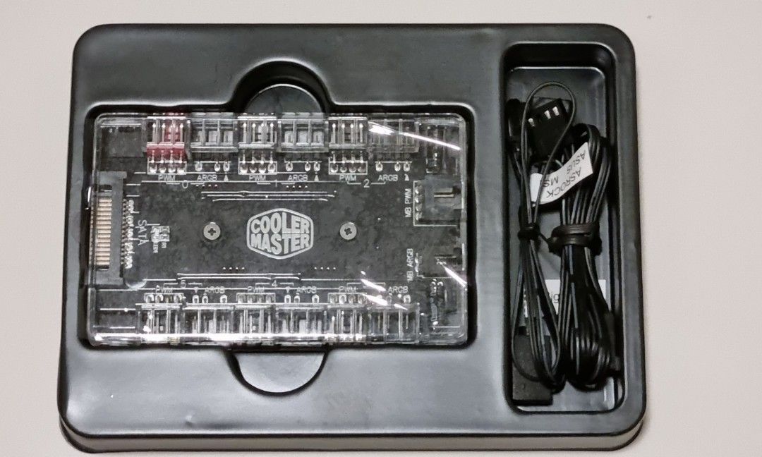 Cooler Master Masterfan ARGB & PWM Hub, Computers & Tech, Parts ...