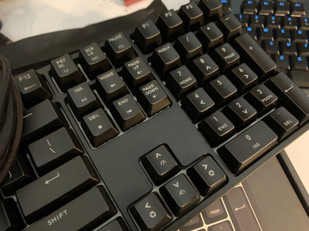 Cooler Masterkeys Pro L. MX Blue. White LED, Computers & Tech, Parts ...