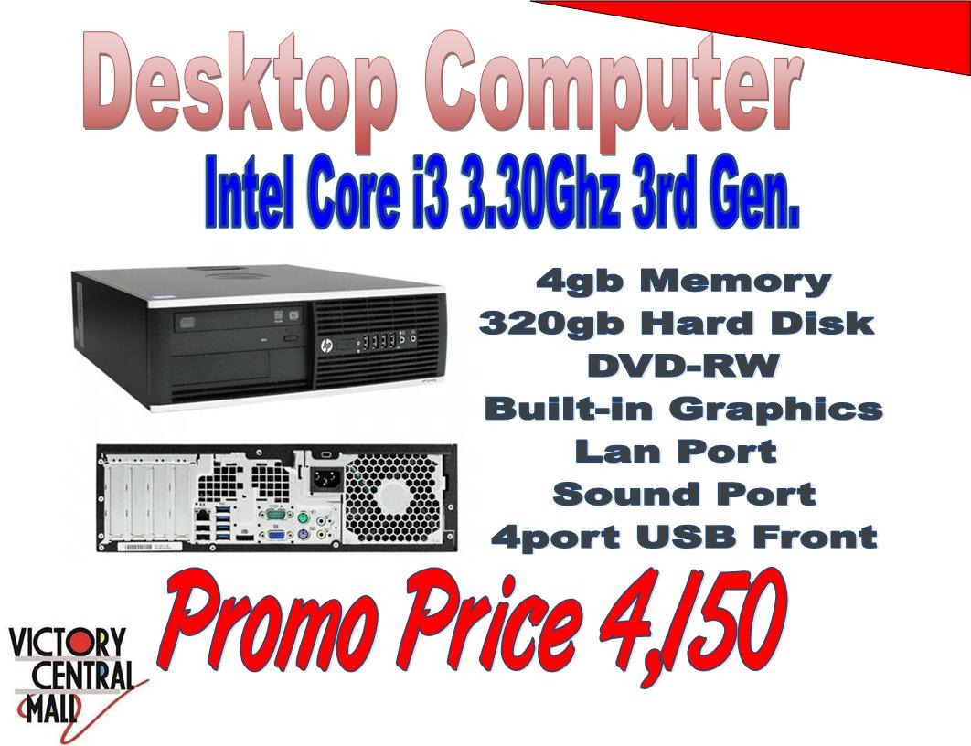 Core i3 3rd Gen PC Desktop, Computers & Tech, Desktops on Carousell
