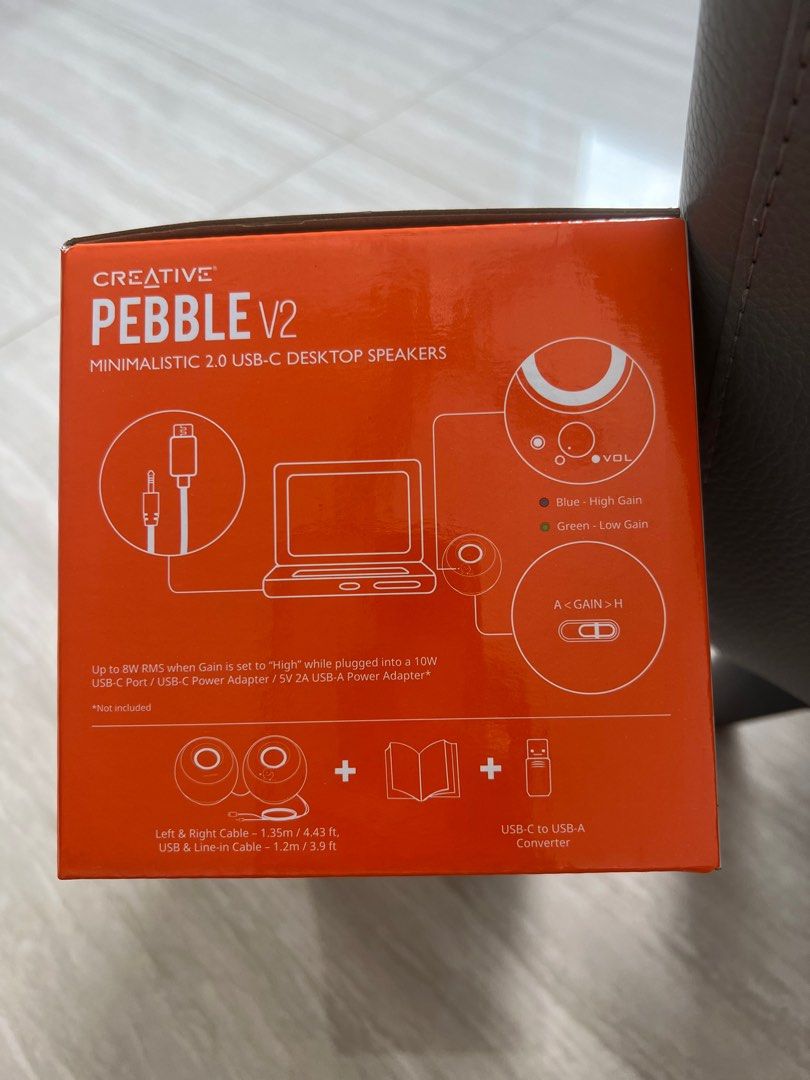 Creative Pebble V2 Desktop Speaker, Audio, Soundbars, Speakers ...