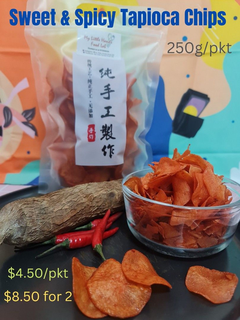 Crispy Tapioca chips, Food & Drinks, Local Eats on Carousell