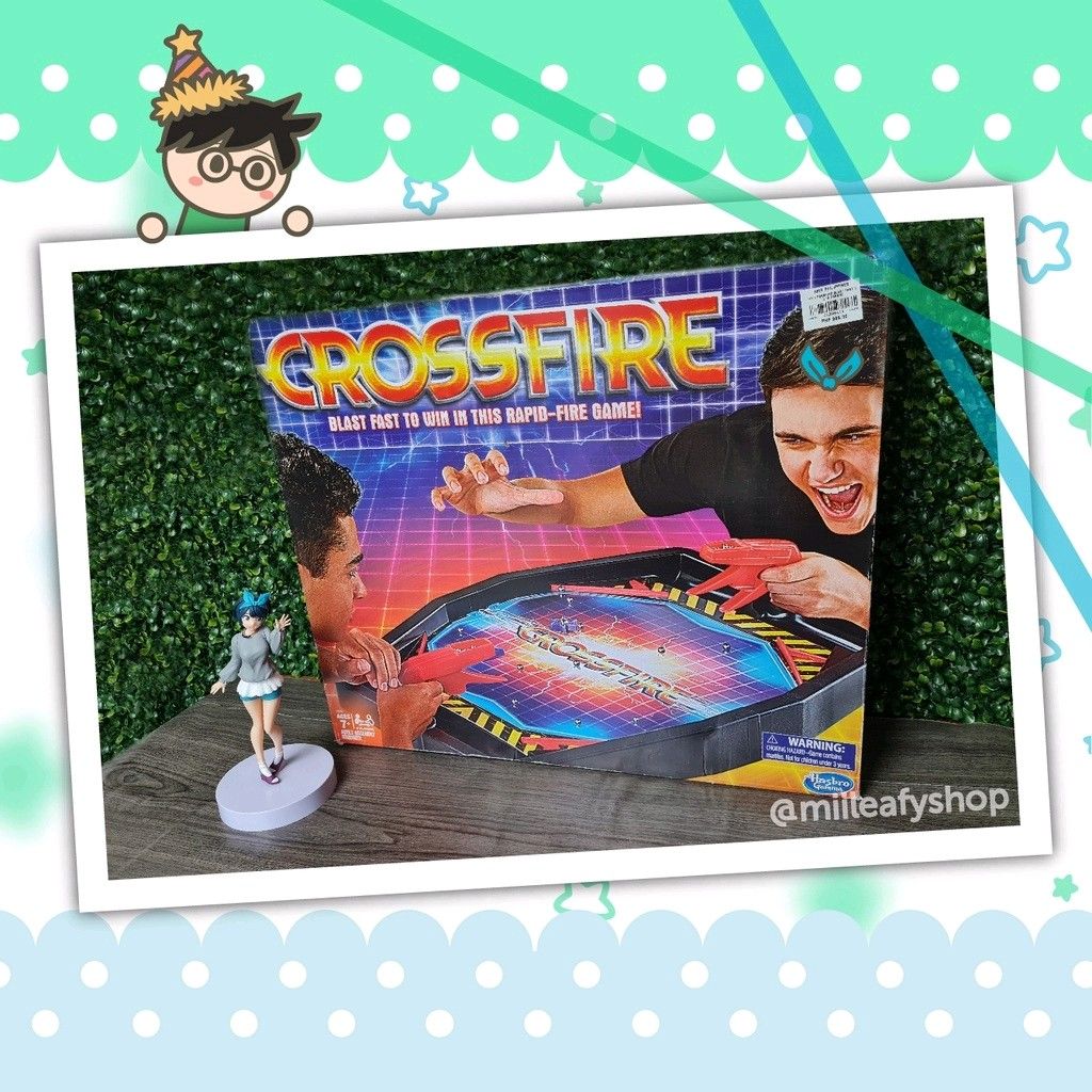 Crossfire (1971) by Hasbro | Tabletop Family Board Game, Hobbies & Toys ...