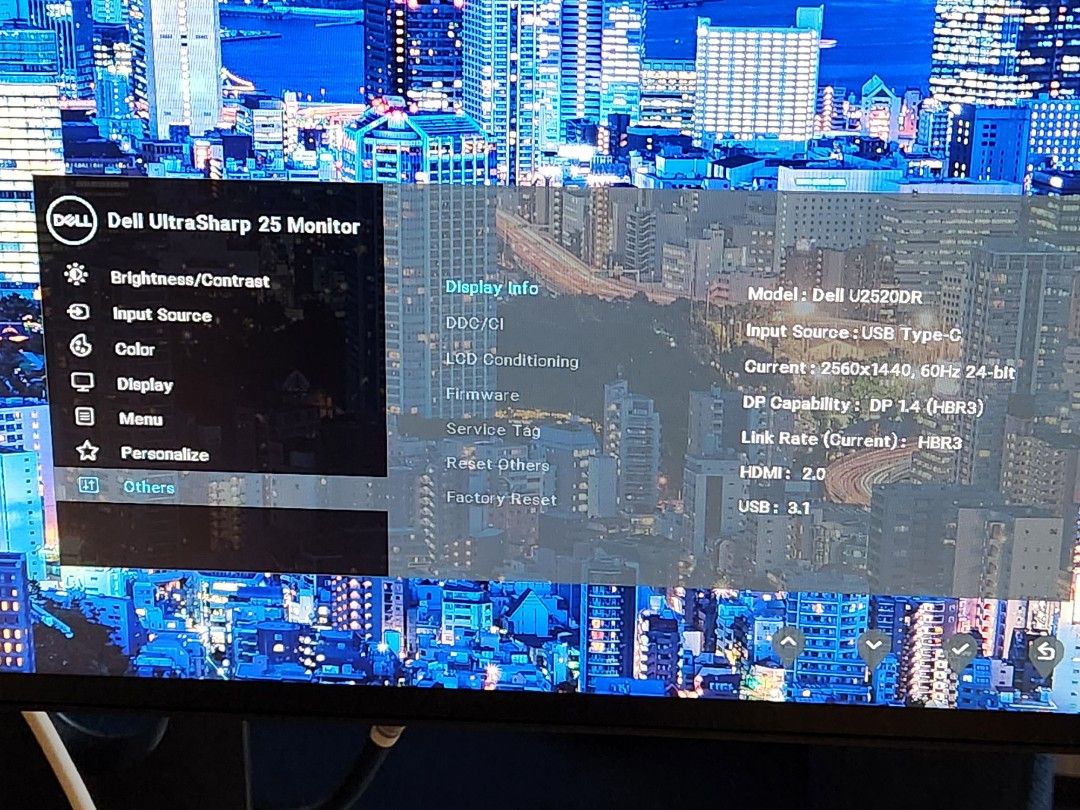 Dell U2520D 2k type C monitor, Computers & Tech, Parts & Accessories ...