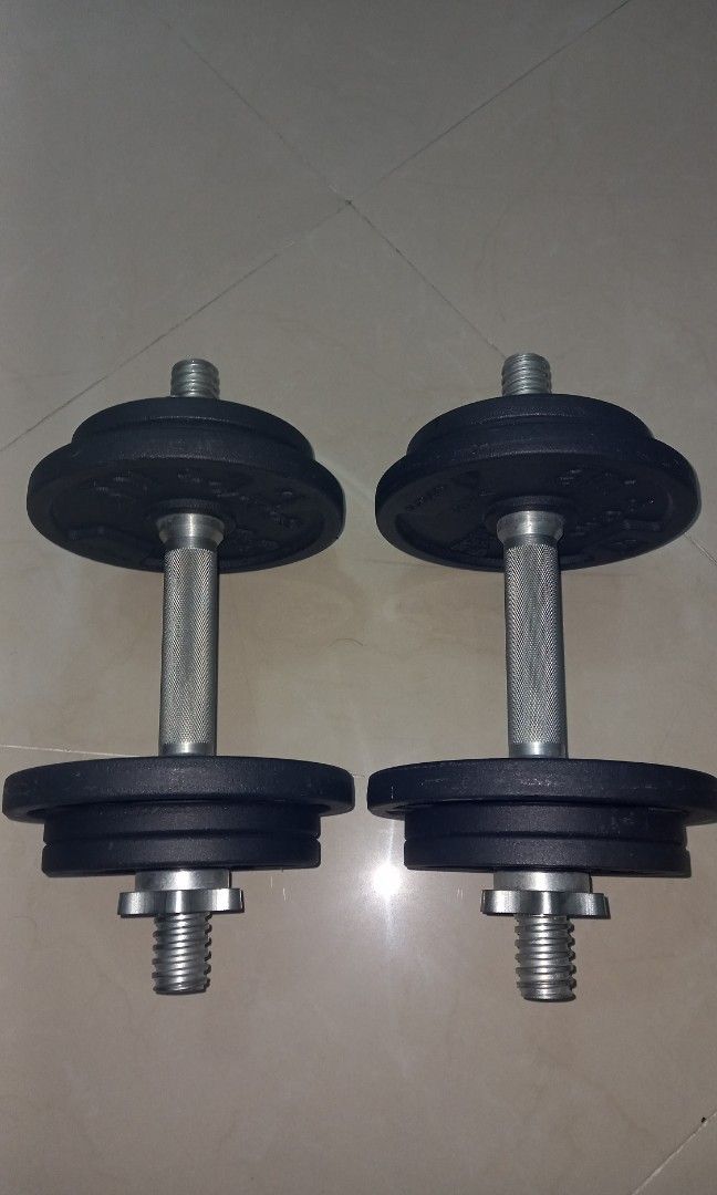 Domyos Dumbbell Set, Sports Equipment, Exercise & Fitness, Weights ...