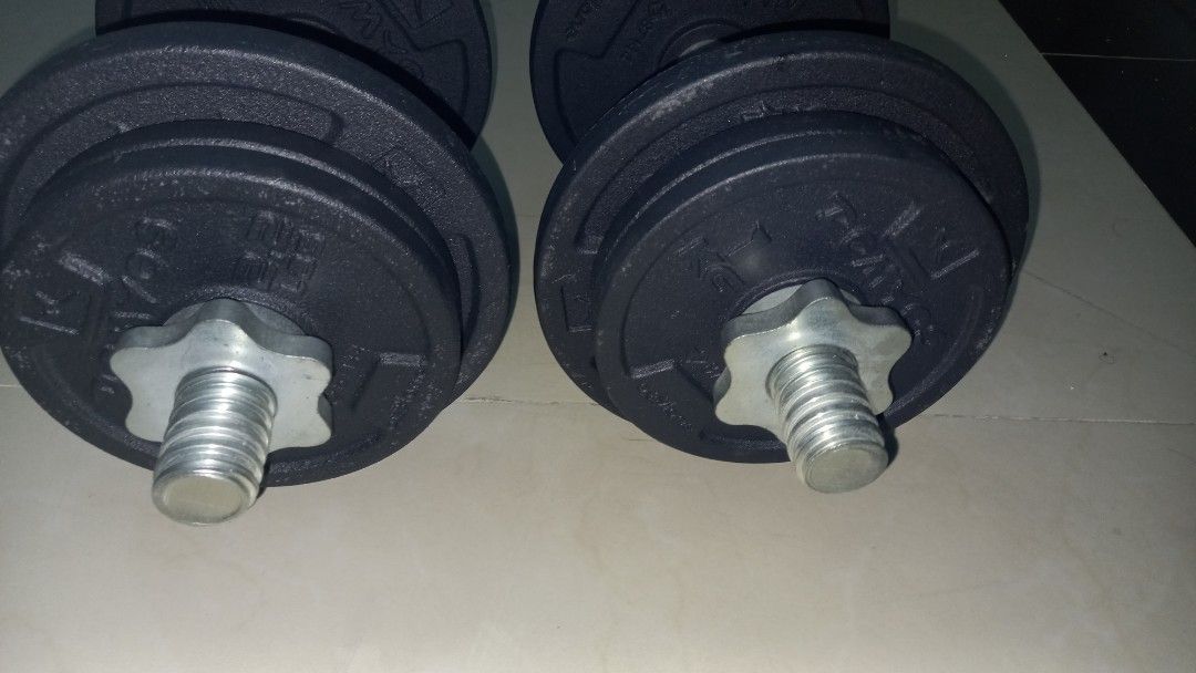 Domyos Dumbbell Set, Sports Equipment, Exercise & Fitness, Weights ...