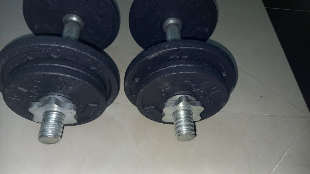 Domyos Dumbbell Set, Sports Equipment, Exercise & Fitness, Weights ...