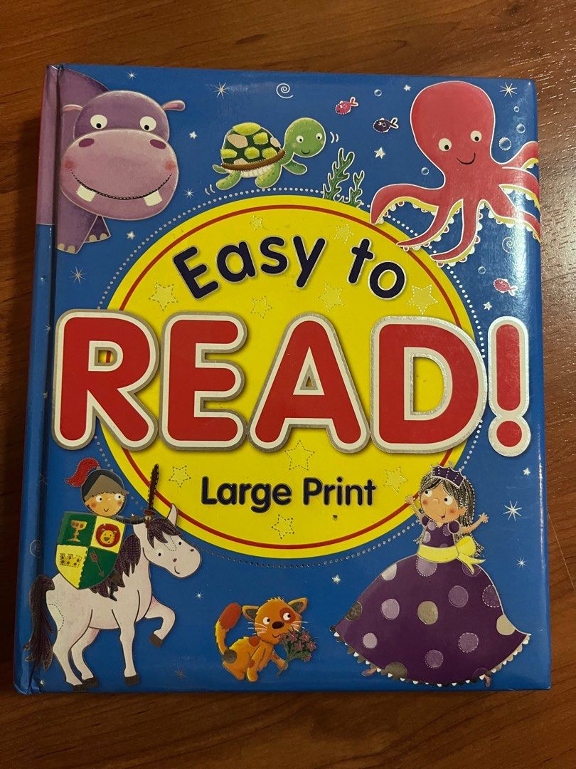 Easy To Read! Large Print, Hobbies & Toys, Books & Magazines, Children ...