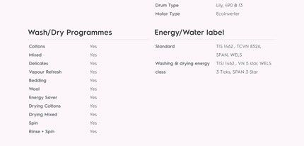 Electrolux EWW12853 8kg Washer/5kg Dryer Vapour Care Front Load Washer ...