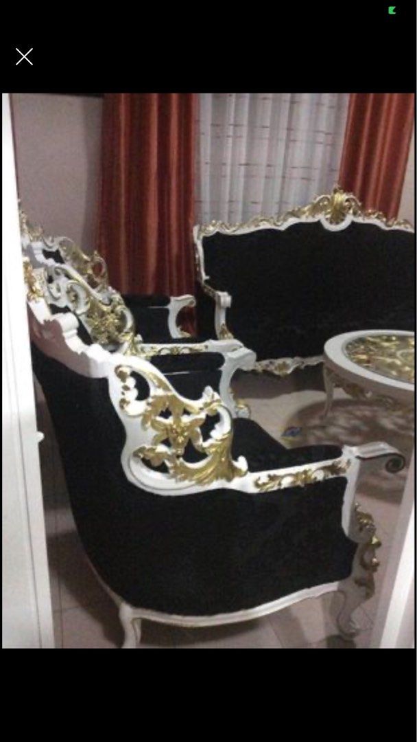 Elegant sala set, Furniture & Home Living, Furniture, Other Home ...