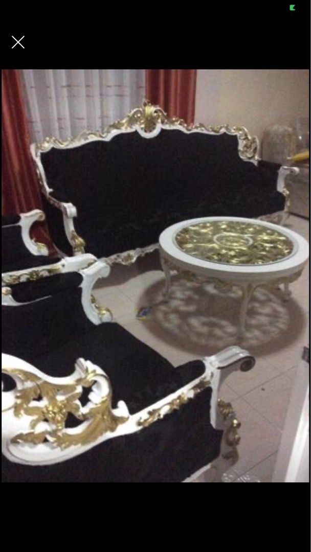 Elegant sala set, Furniture & Home Living, Furniture, Other Home ...