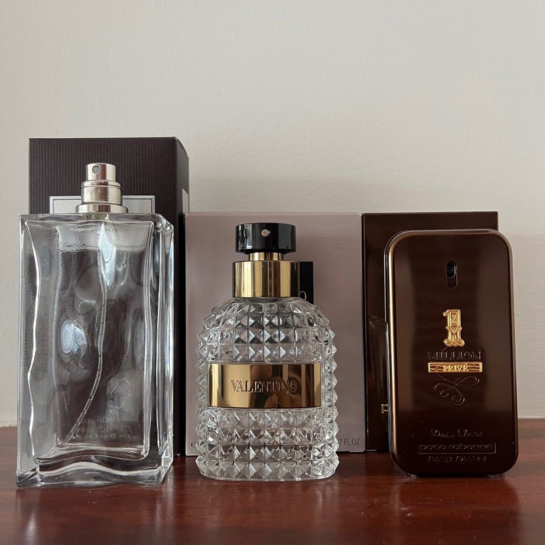 Empty Perfume Bottle With Box, Beauty & Personal Care, Fragrance ...