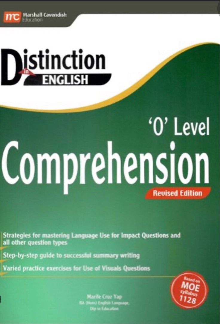 English O level Comprehension Assessment Book, Hobbies & Toys, Books ...