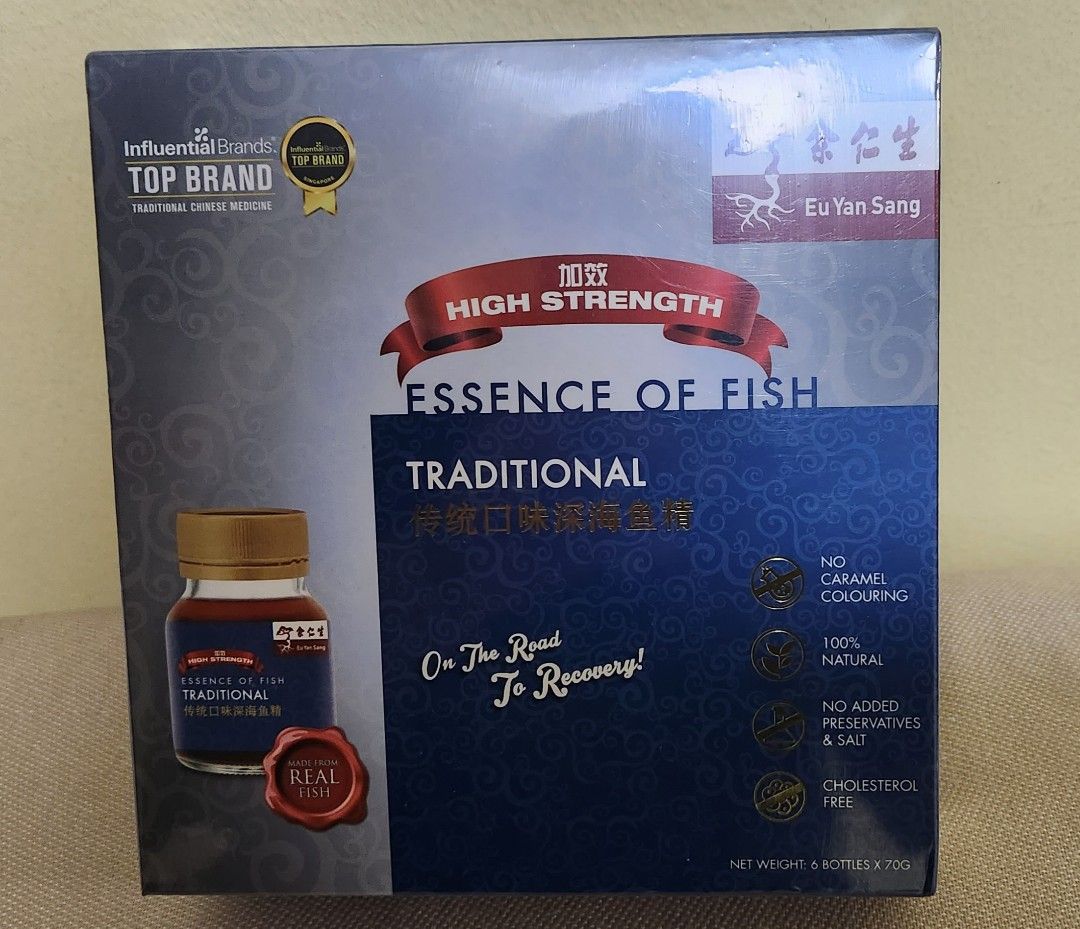 Eu Yan Sang Fish Essence, Health & Nutrition, Health Supplements ...