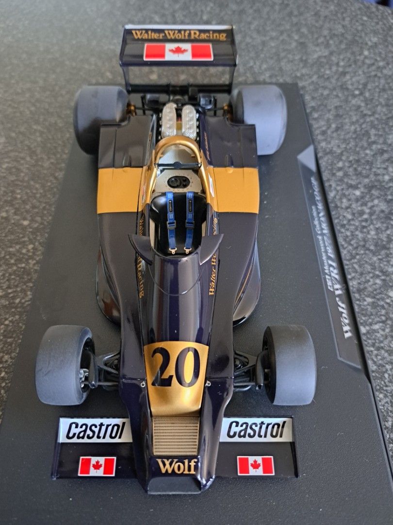 F1 Formula 1 WR1 Wolf 1/20 比例 方程式跑車 完成品, 興趣及遊戲, 玩具 & 遊戲類 - Carousell