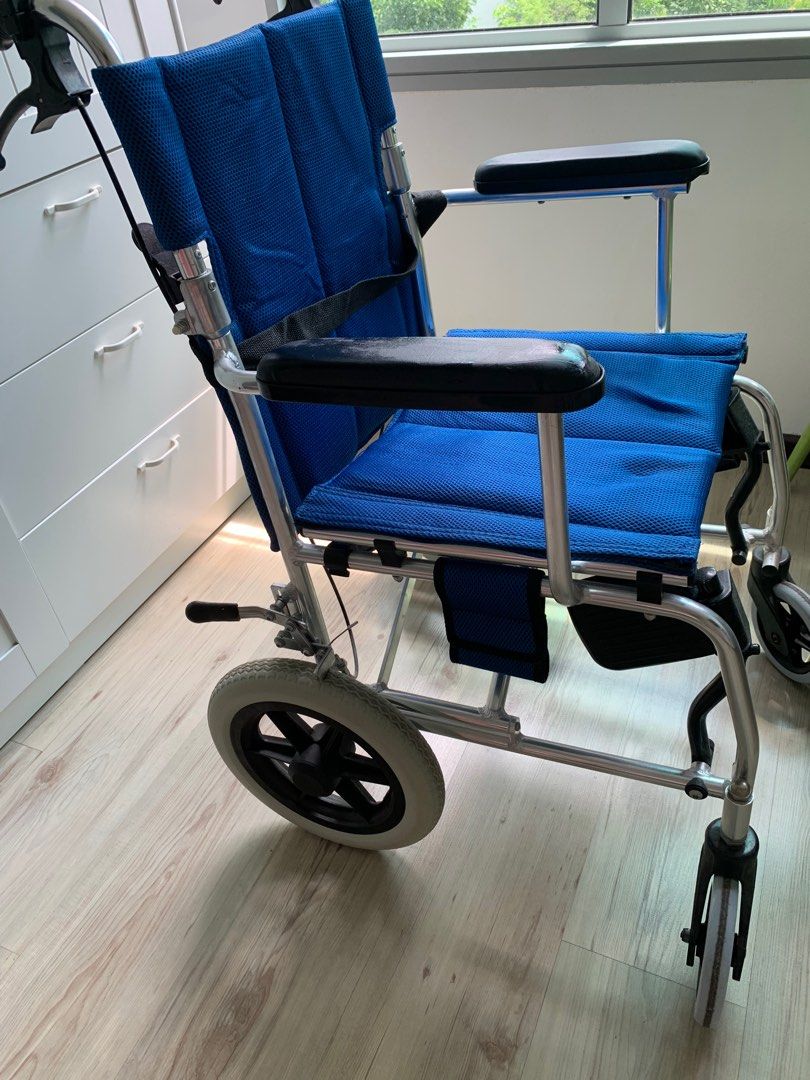 Falcon Mobility Foldable Wheelchair, Health & Nutrition, Assistive ...