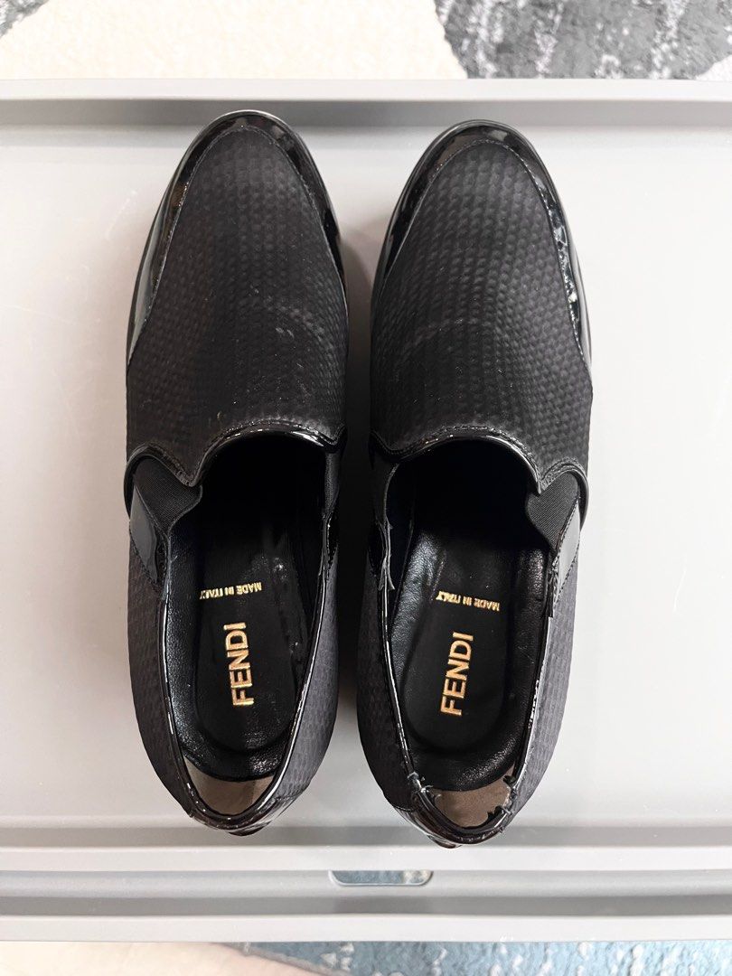 Fendi Platform Loafers, Luxury, Sneakers & Footwear on Carousell