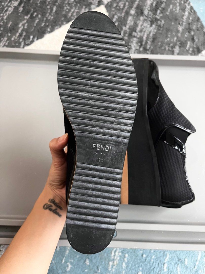 Fendi Platform Loafers, Luxury, Sneakers & Footwear on Carousell