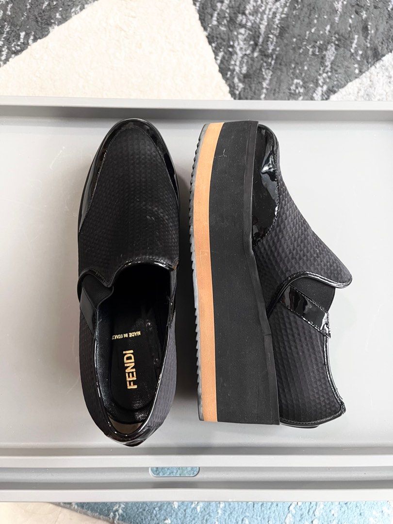 Fendi Platform Loafers, Luxury, Sneakers & Footwear on Carousell