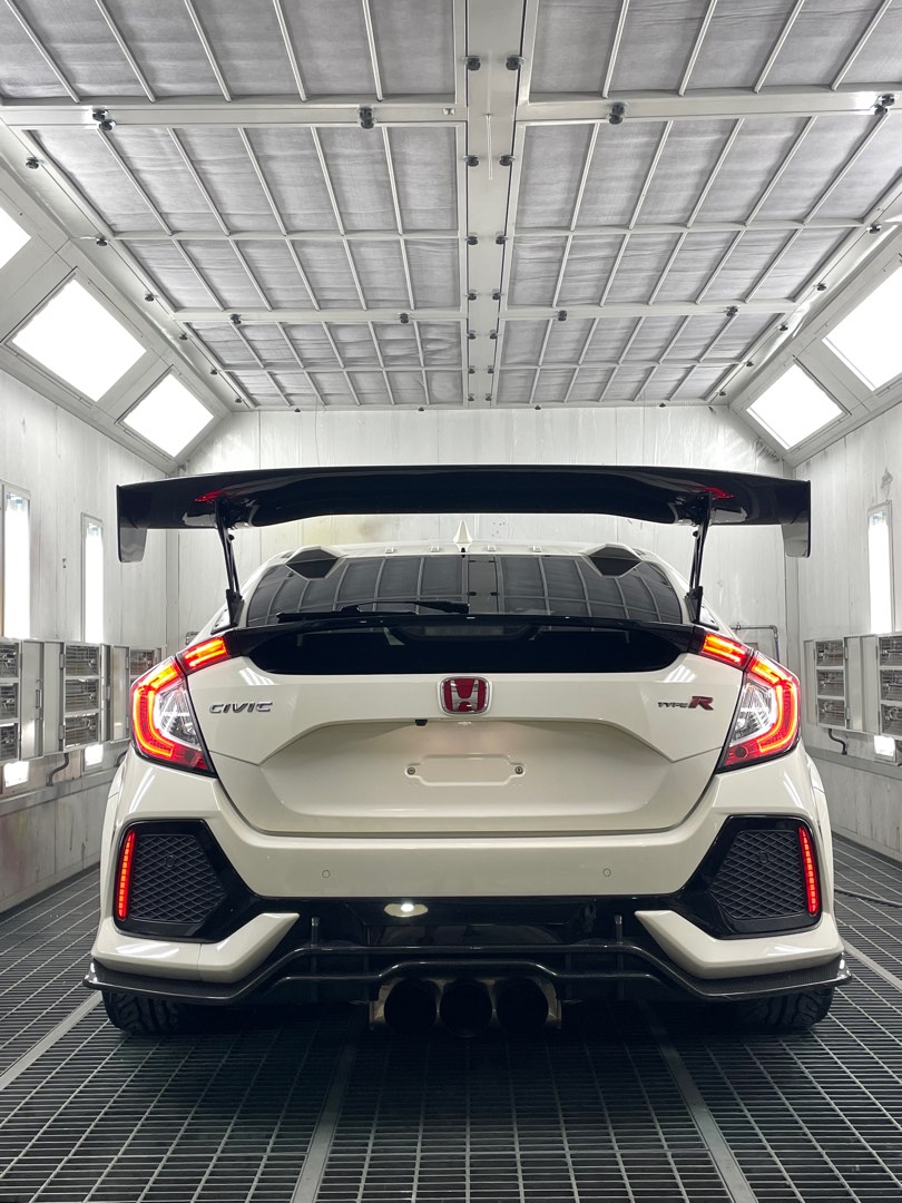 Fk8 fk7 voltex wing spoiler, Car Accessories, Accessories on Carousell