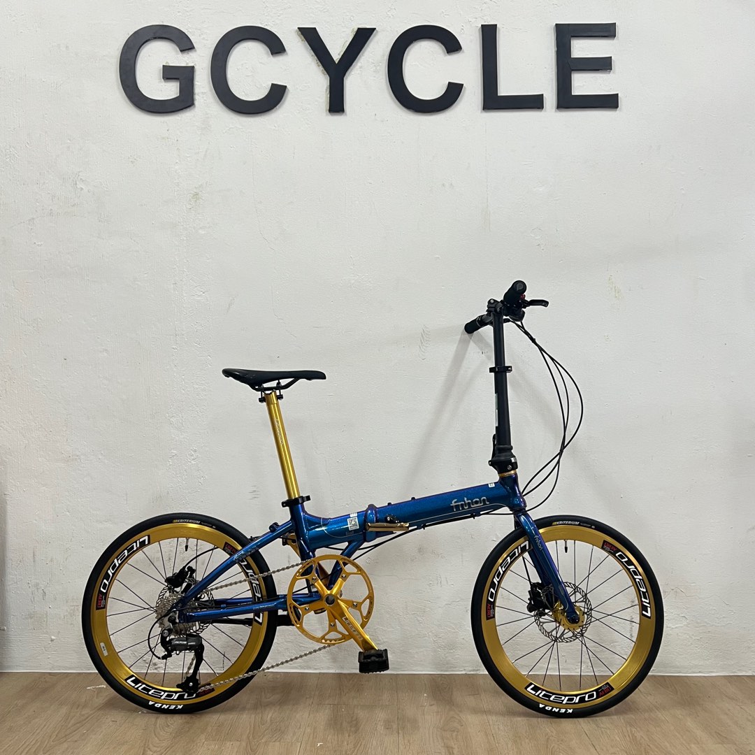 Fnhon blast foldable bike shimano folding bicycle, Sports Equipment ...