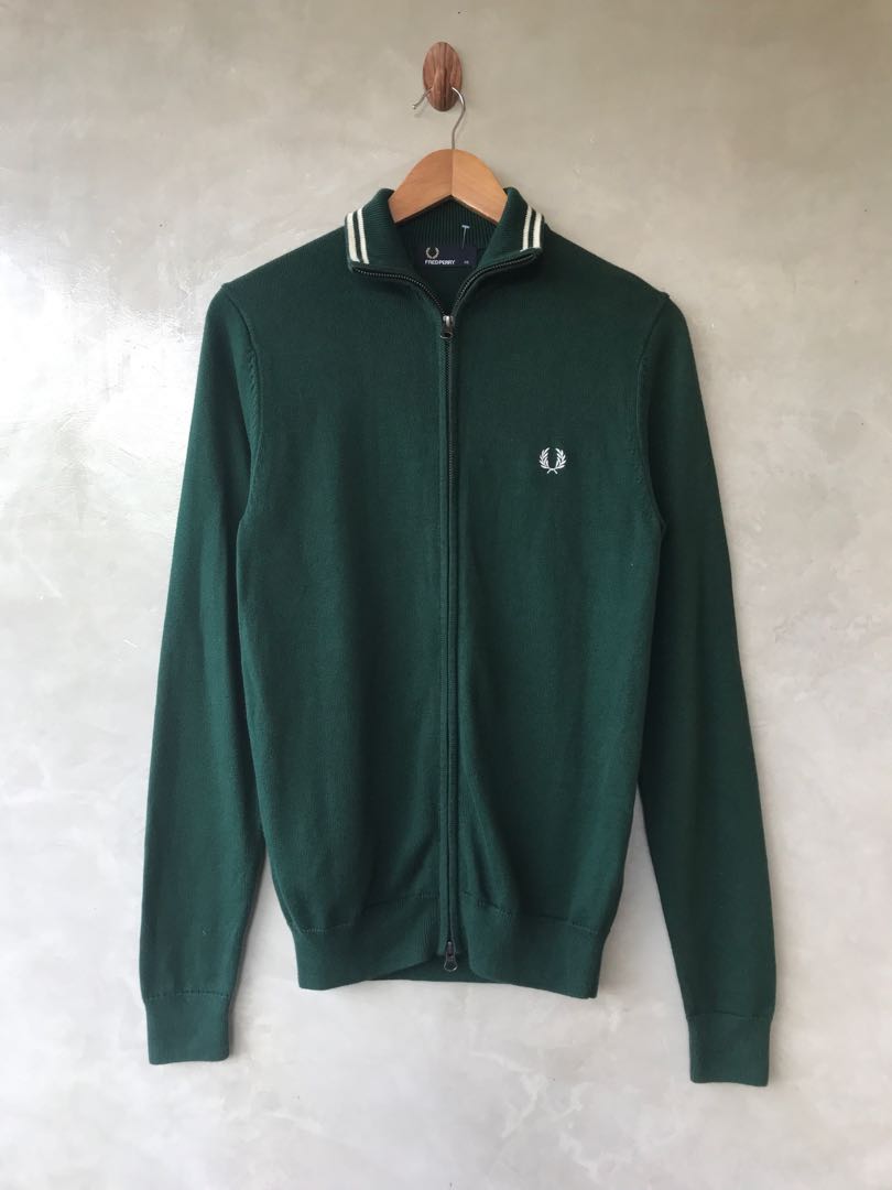FRED PERRY Cardigan full zip ANIMO La Salle, Men's Fashion, Activewear ...