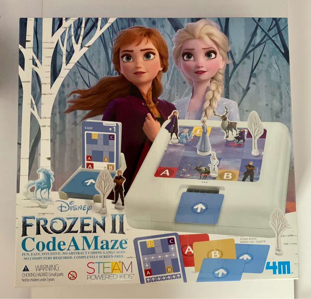 Frozen Code a Maze, 興趣及遊戲, 玩具 & 遊戲類 - Carousell