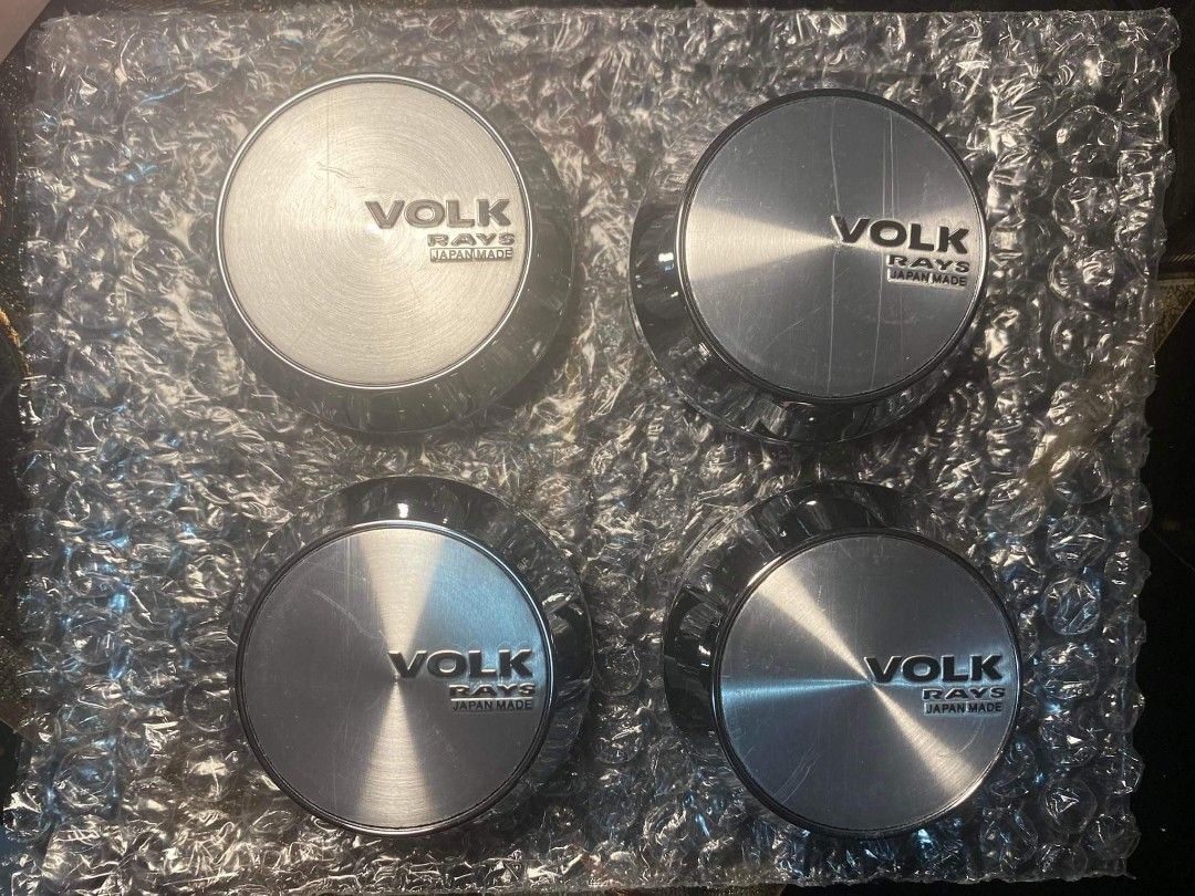 FS Volk Rays Center Cap, Car Parts & Accessories, Mags and Tires on Carousell