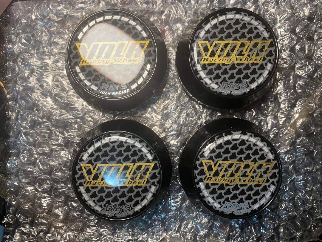 FS Volk Rays Center Cap, Car Parts & Accessories, Mags and Tires on Carousell