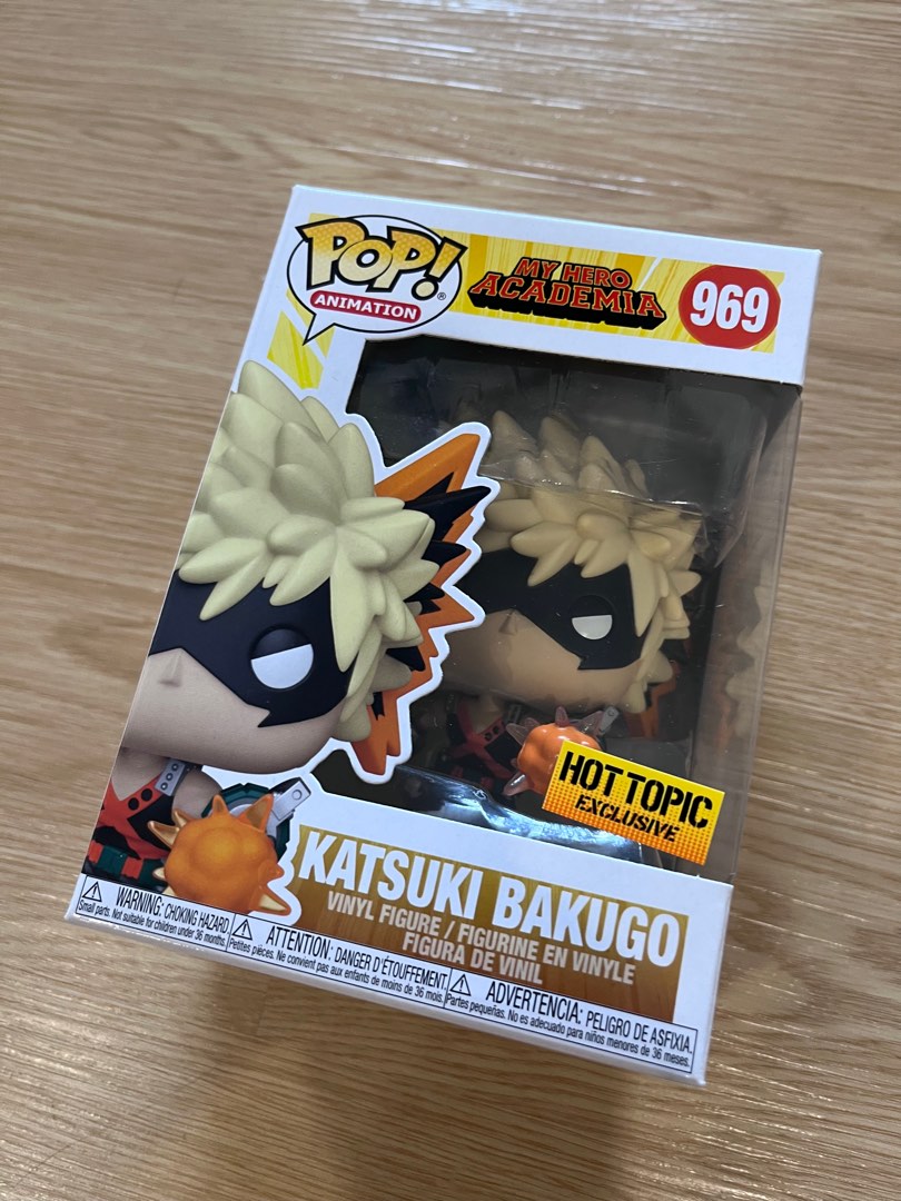 Funko MHA 969 Bakugo HT sticker, Hobbies & Toys, Toys & Games on Carousell