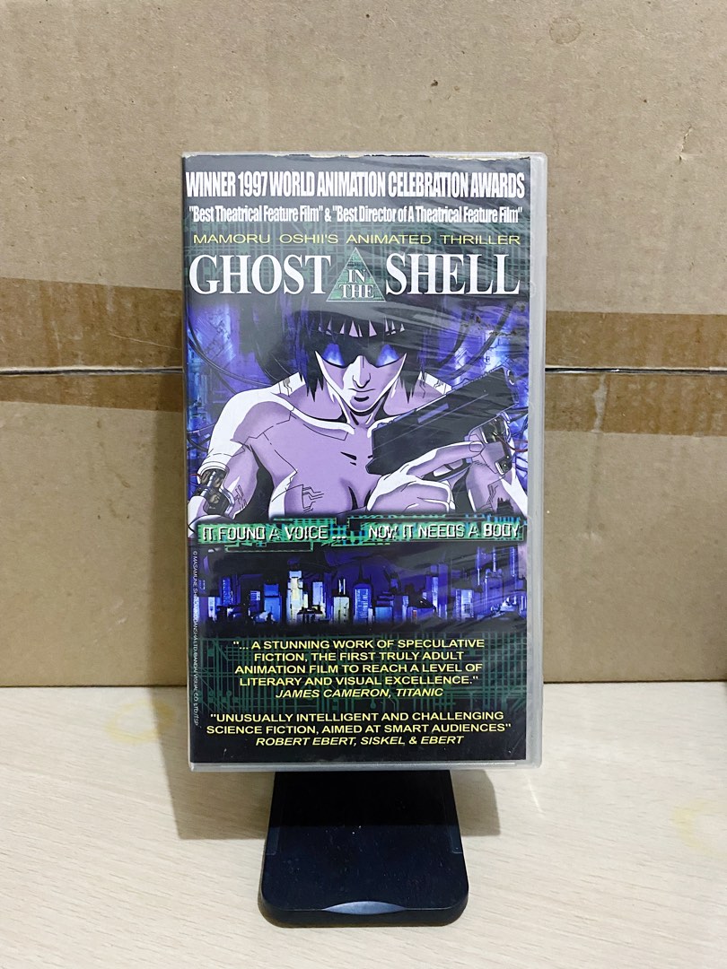 Ghost in the Shell - Anime - VHS Tape, Hobbies & Toys, Music & Media ...