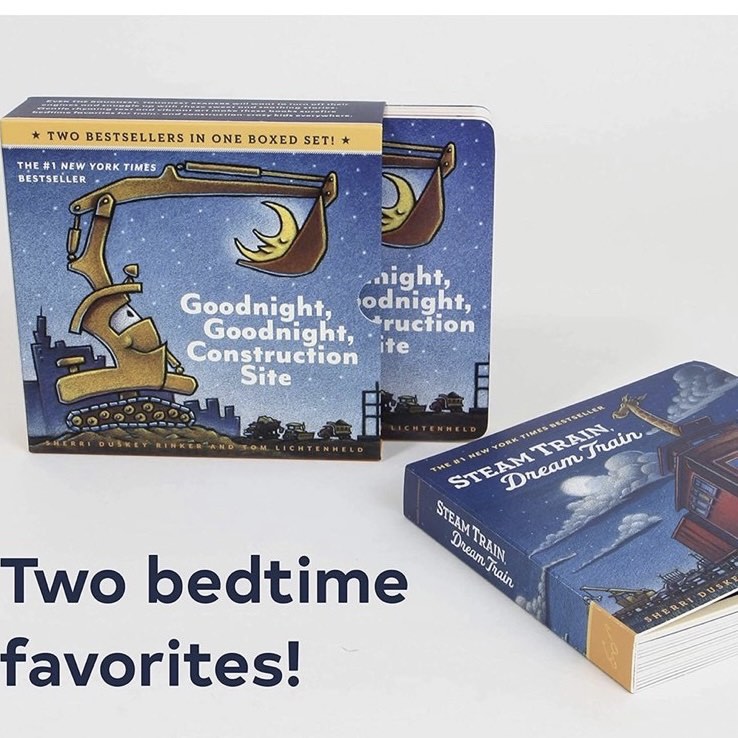 Goodnight, Goodnight Construction Site & Steam Train, Dream Train ...