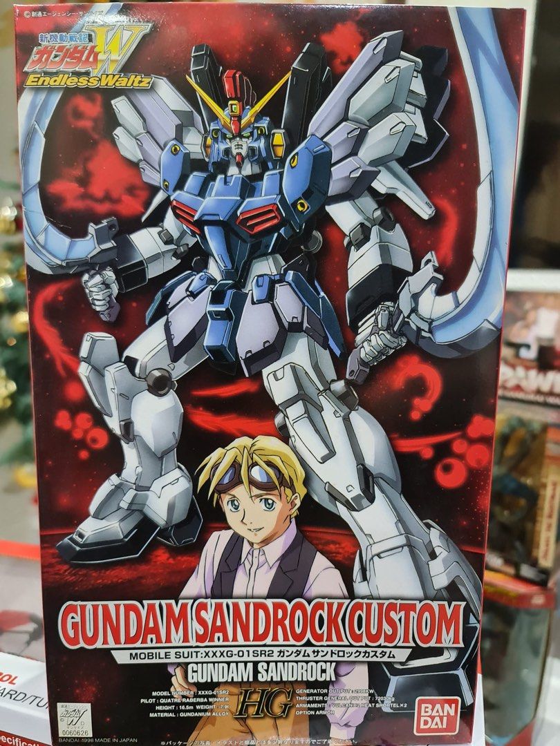 gundam sandrock custom endless waltz, Hobbies & Toys, Toys & Games on ...