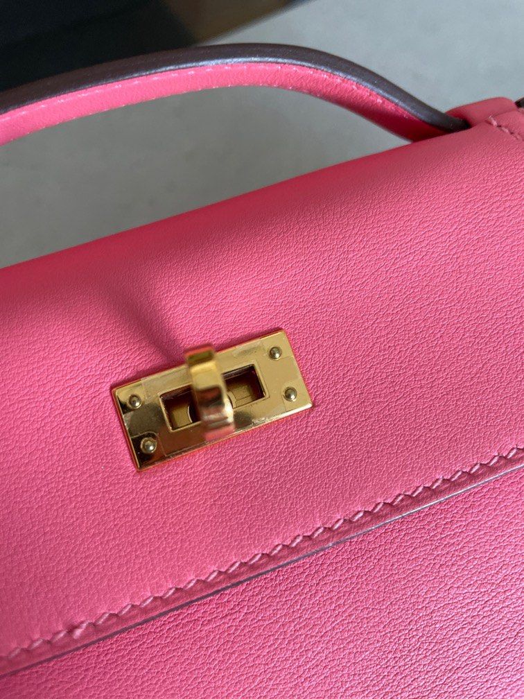 Hermes mini kelly 1 Pochette 8w, 名牌, 手袋及銀包 - Carousell